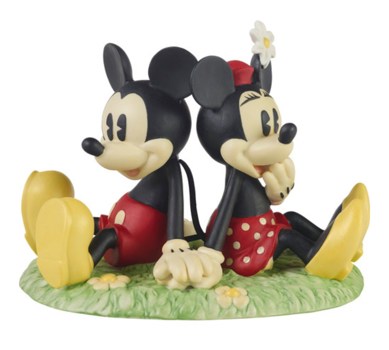 Disney Mickey Mouse and Minnie Mouse Back-to-Back Figurine – Confiserie ...